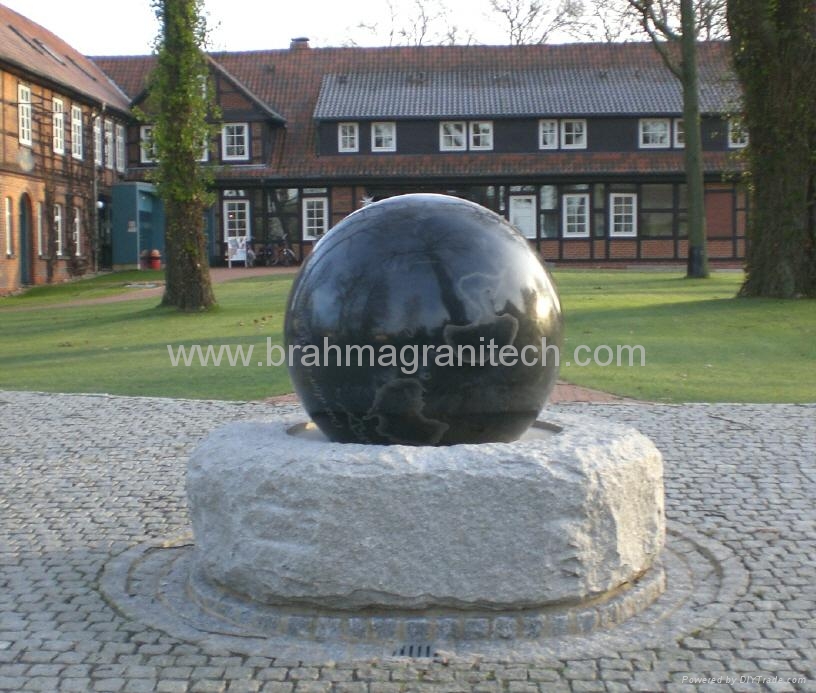 granite memorial ball,sphere monument,globe monument - stone ball ...