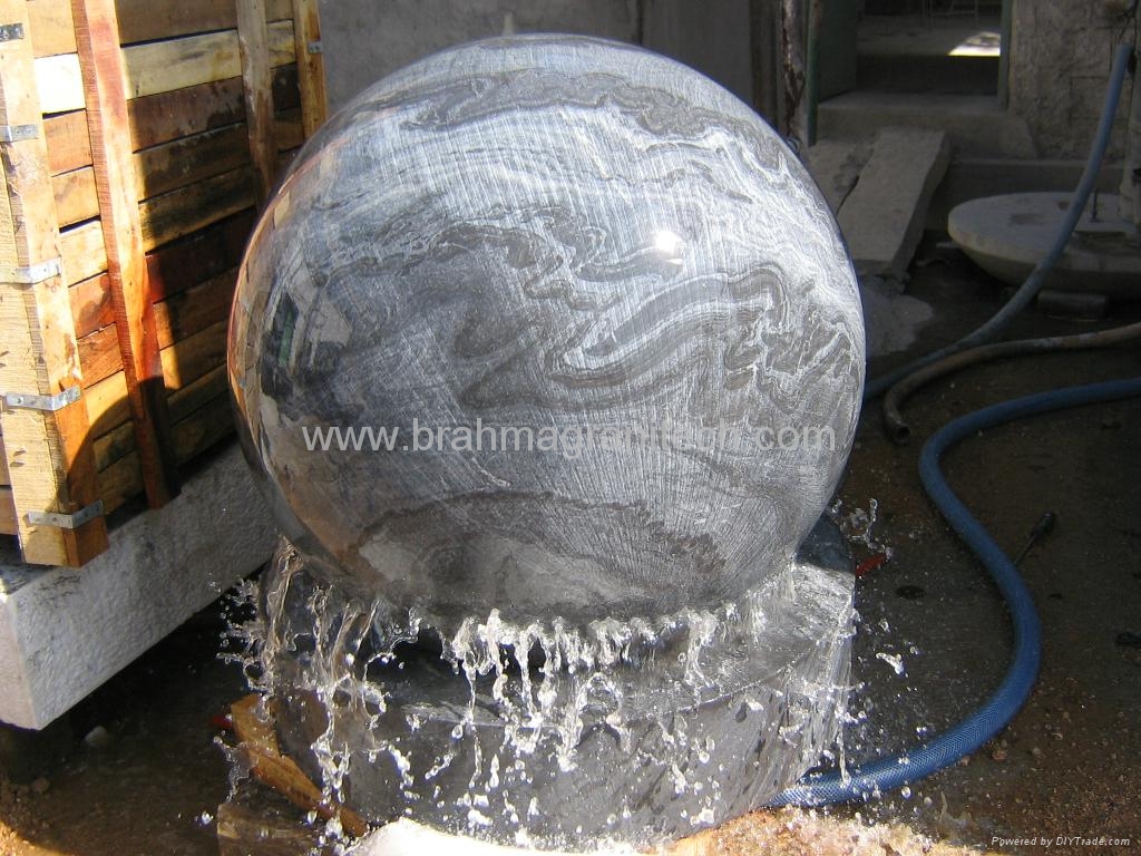 waterfall ball fountain,stone waterfalls sphere fountain (India ...