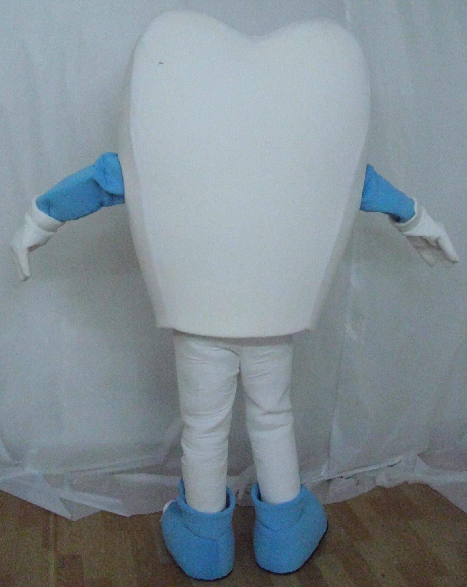 adult white tooth mascot costume good tooth mascot - sm 472 (China ...