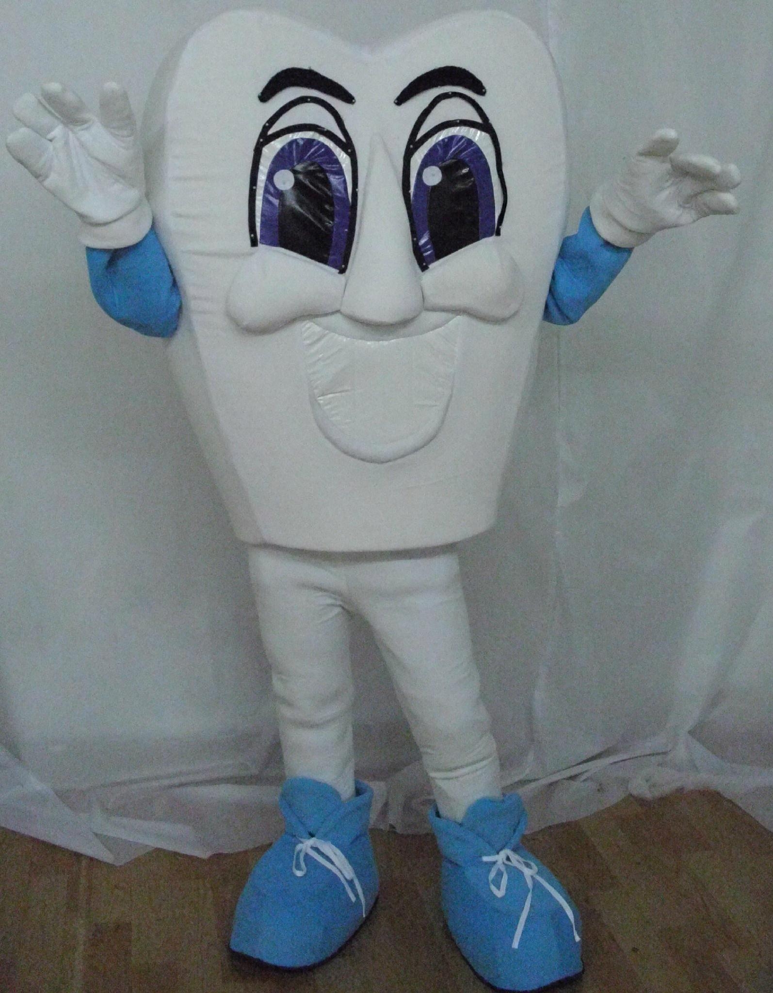 adult white tooth mascot costume good tooth mascot - sm 472 (China ...