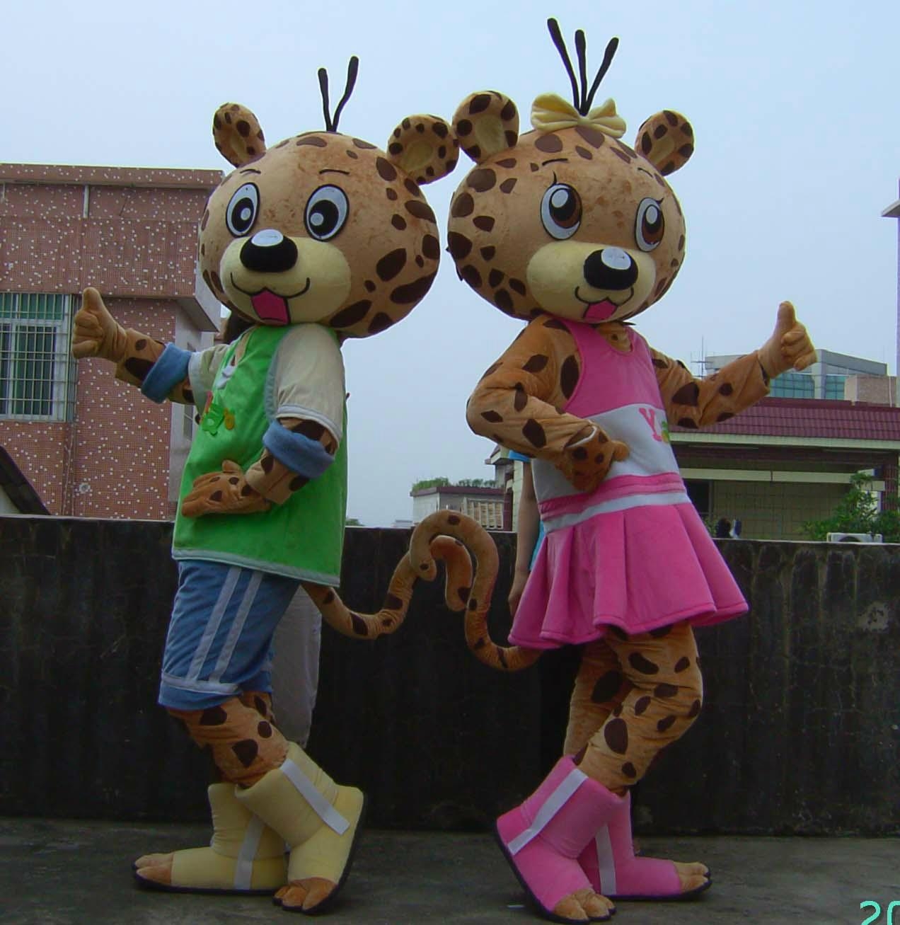 adult cheetah mascot costume - sm 451 (China Manufacturer) - Theatrical ...