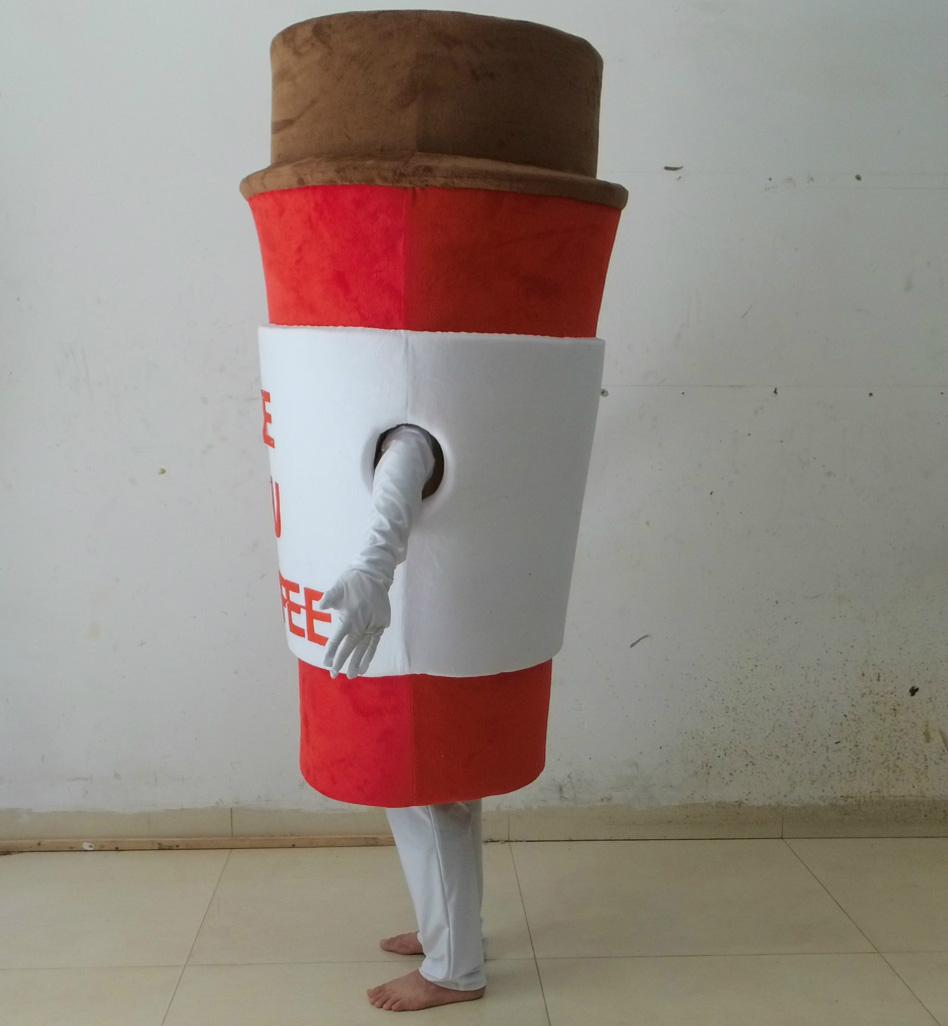 coffee cup mascot costume custom-made costume coffee mascot - sm 619 ...