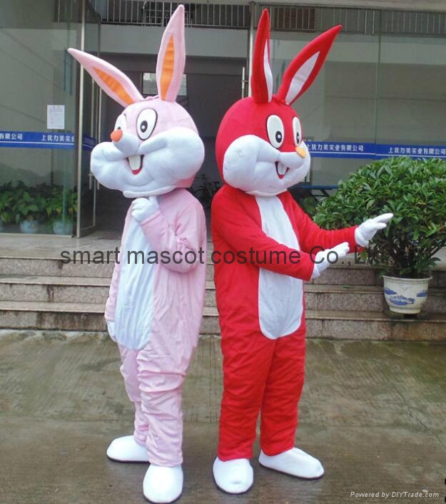 adult easter rabbit Bunny mascot costume - sm106 - smart mascot costume ...