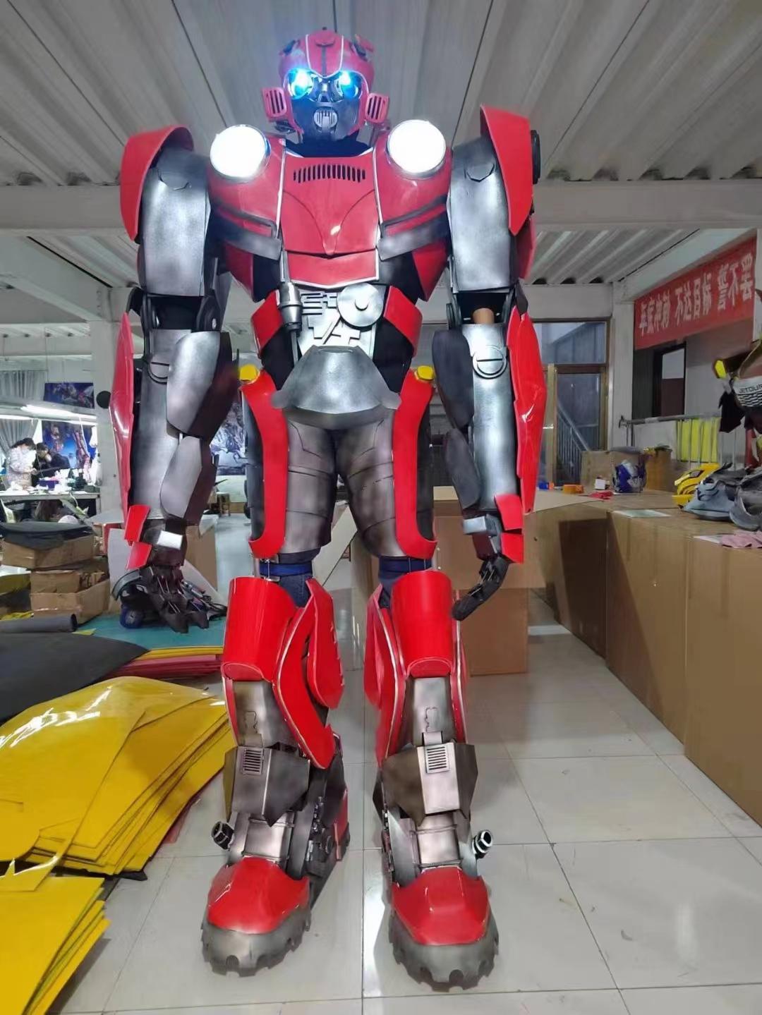 red robot mecha cosplay costume for adults - MEC 017 (China ...