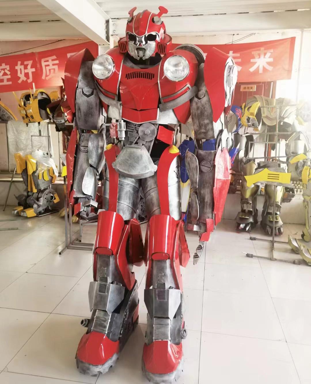 red robot mecha cosplay costume for adults - MEC 017 (China ...