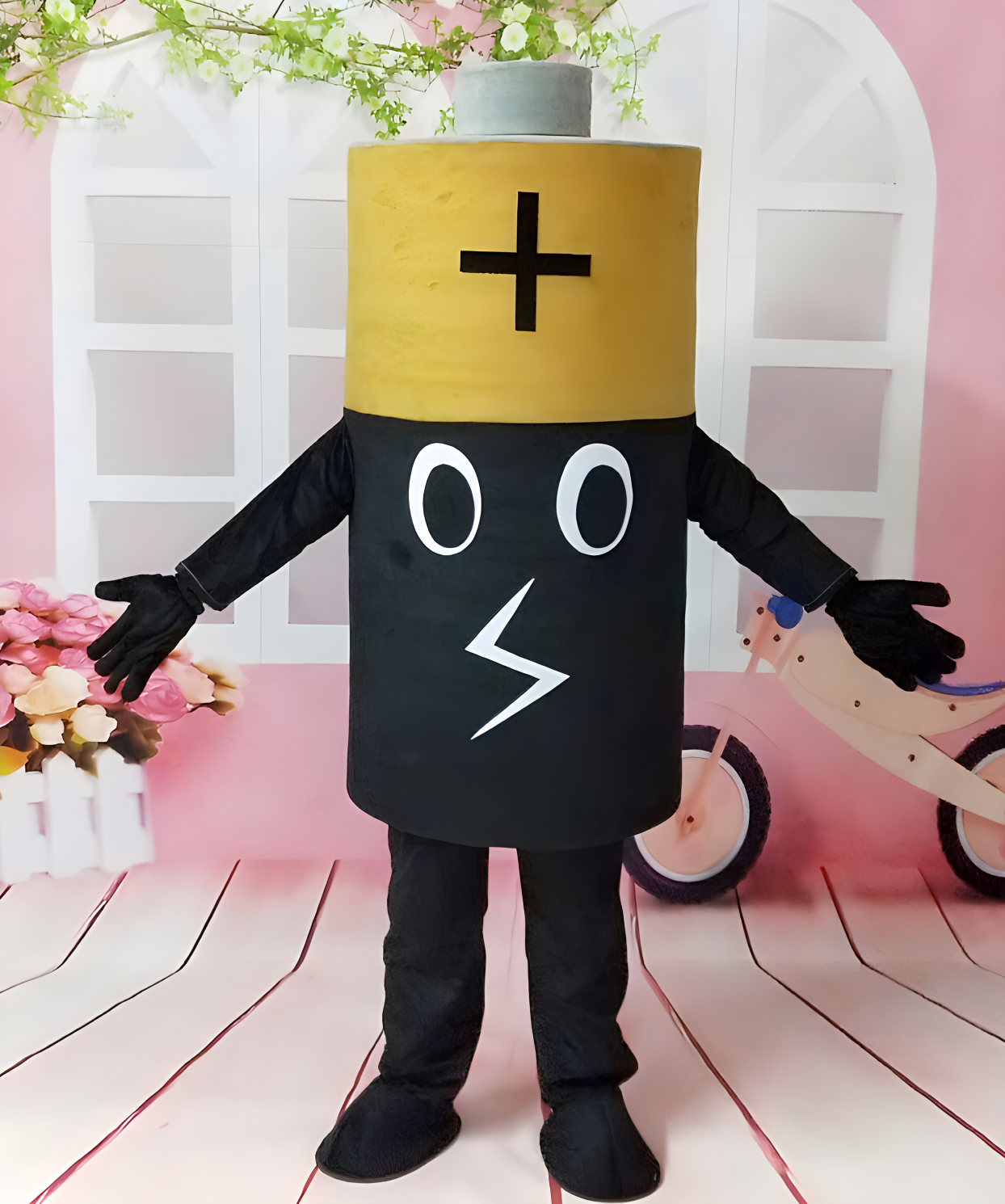 custom battery mascot costume maker - kig 205 - smart mascot costume ...