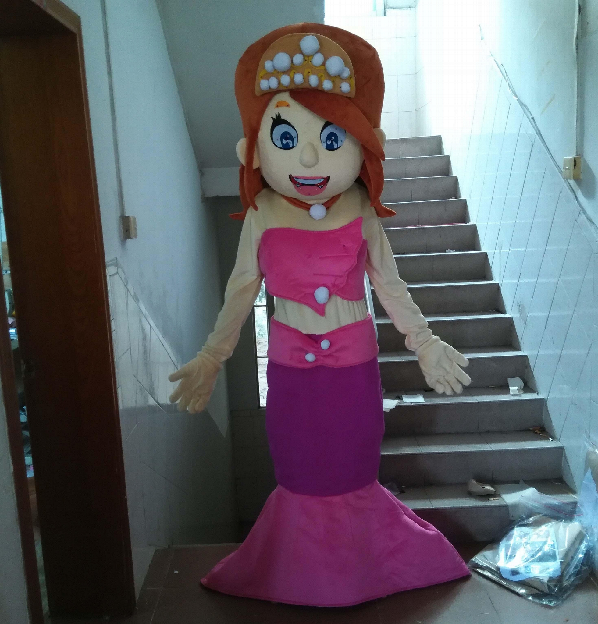 beautiful girls women Mermaid mascot costume princess - sm 320 - smart ...