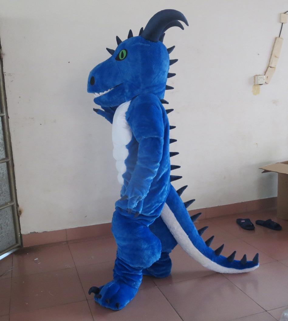blue dinosaur mascot costume - sm103 - smart mascot costume (China ...