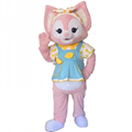 pink fox mascot costume for adults - sm 4473 - smart mascot costume ...