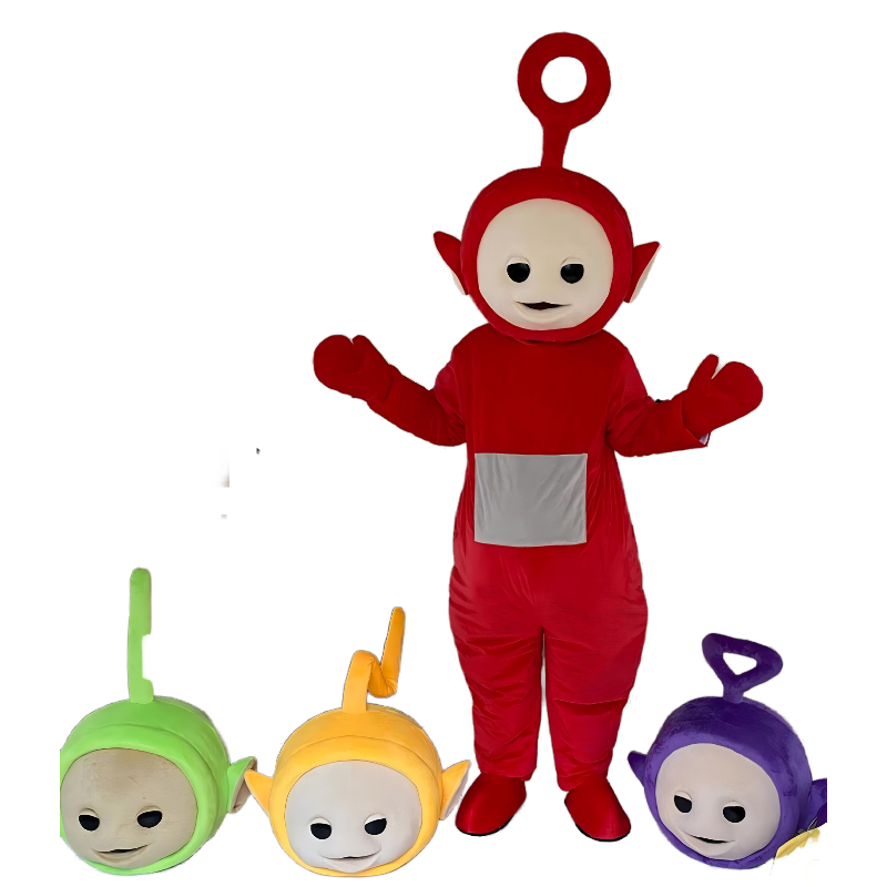adult cartoon characters mascot costume Teletubbies mascot costume