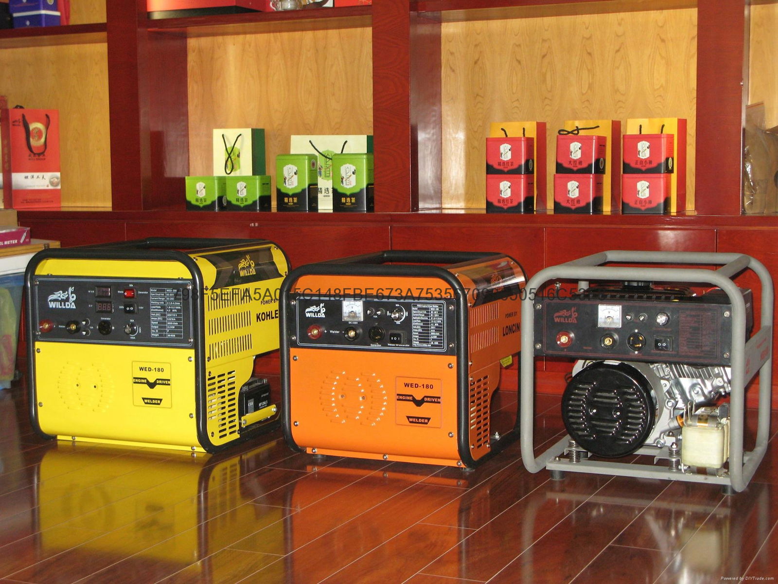 Portable PMG Engine Driven Welding machine - WED-180 - FLYSEN (China ...