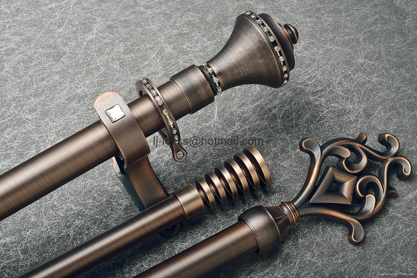 hollow metal curtain rod supply cheap curtain rod parts - curtain rod 6 ...