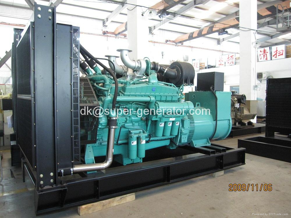 Cummins generator KTA38-G5 diesel generator KTA50-G3 1250kva 1000kw - Cummins brand - diesel ...
