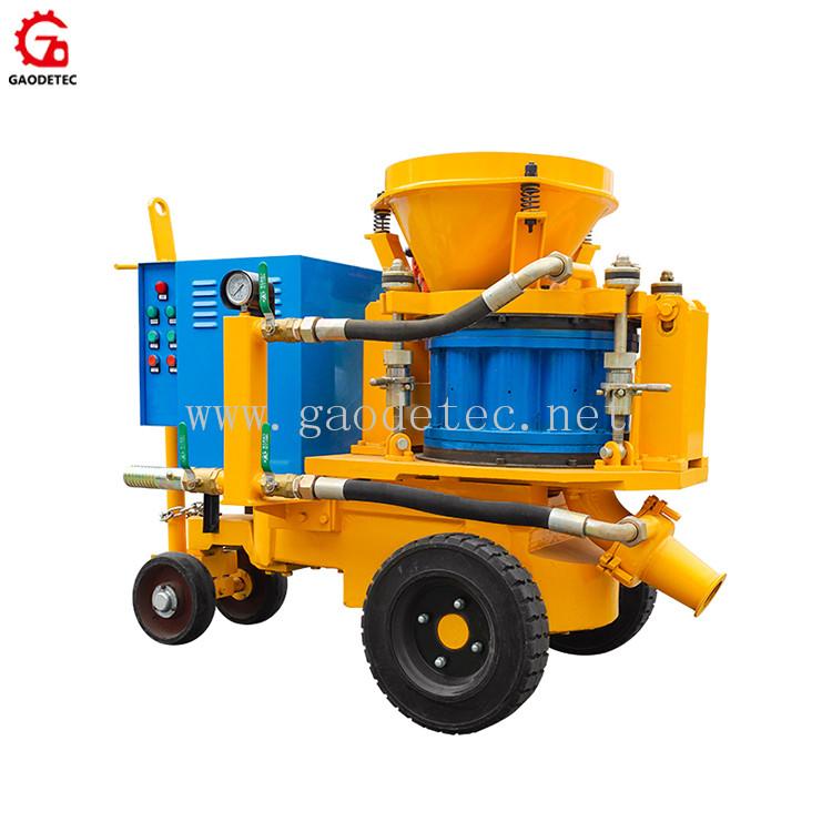 Dry Mix Gunite Electric Engine Shotcrete Machine Concrete Sprayer