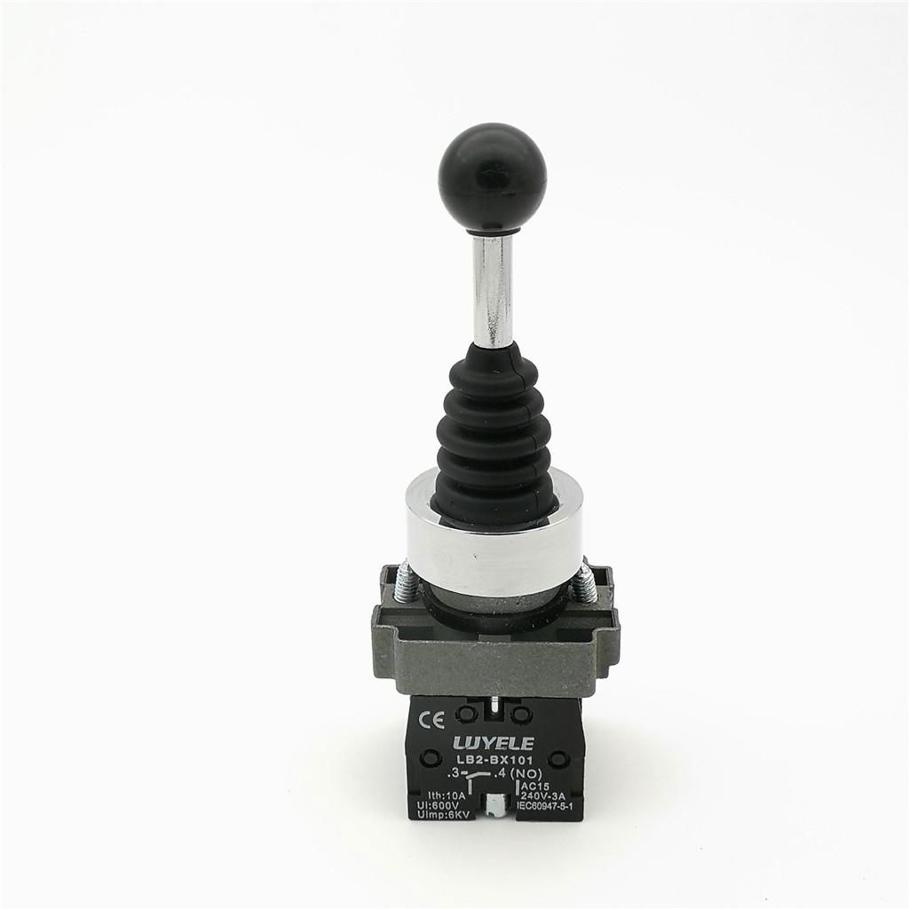 PA12 2NO Straight 2 Direction alternate Monolever Joystick Switch ...