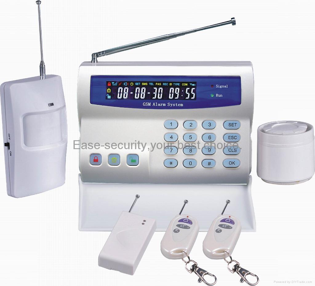 GSM wireless alarm system with LCD display ES-2020GSM - Ease Security ...