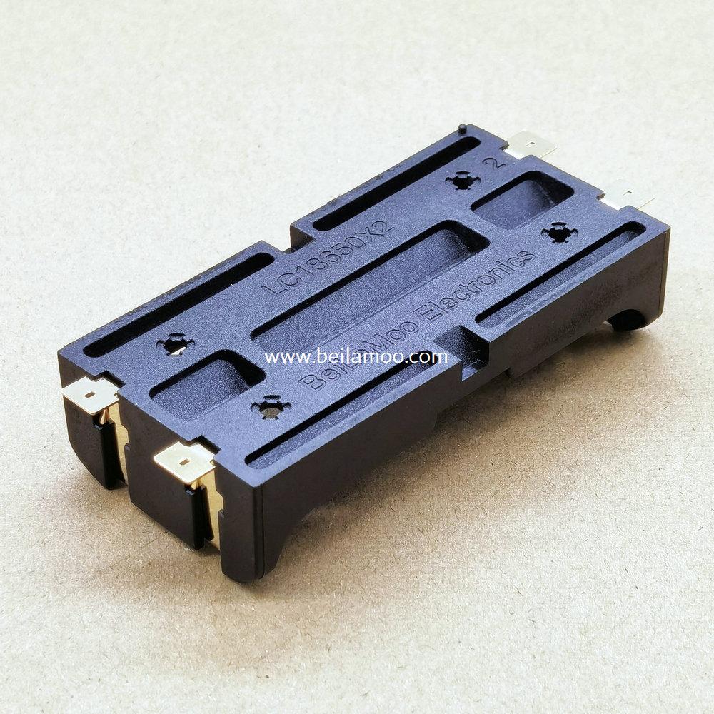 TWO Extended 18650 Battery Holder with Surface Mount (SMT) - LC18650*2 ...