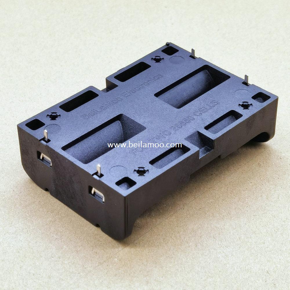 TWO 26650 Battery Holder with PCB Pins - 26650-PC4 - BeiLaMoo (China ...