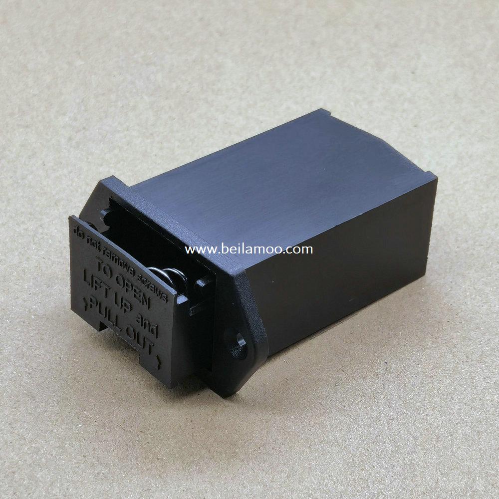 9V/PP3 Flanged Panel Mount Battery Holder Single Cell (Removable ...