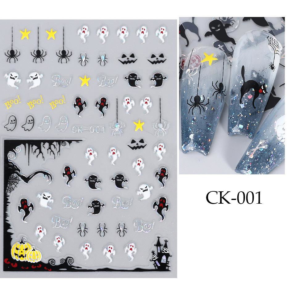 2023 Halloween Theme Nail Stickers CKI series (China Trading Company ...