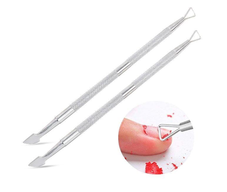 Nail Art Triangle Gel Nail Polish Remover Cuticle Peeler Scraper ...