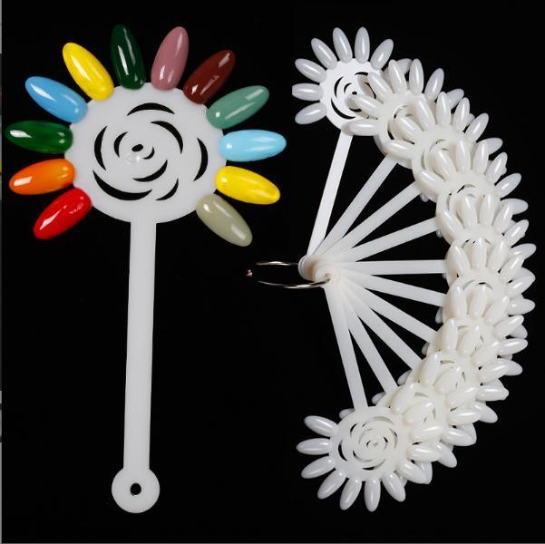 Sunflower Display Wheel Plastic Gel Polish Stick Display Color Show