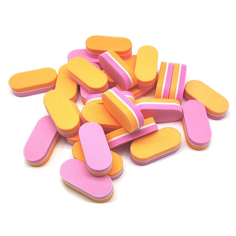 Prof Mini Nail Buffer Blocks Grit Sponge Nail Polish Sanding Buffer ...