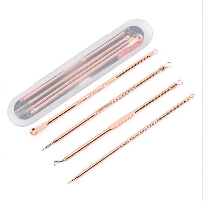 Metal Face Nose Blackhead Extractor Comedone Removal Sets - PN741 ...