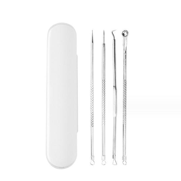 Metal Face Nose Blackhead Extractor Comedone Removal Sets - PN741 ...