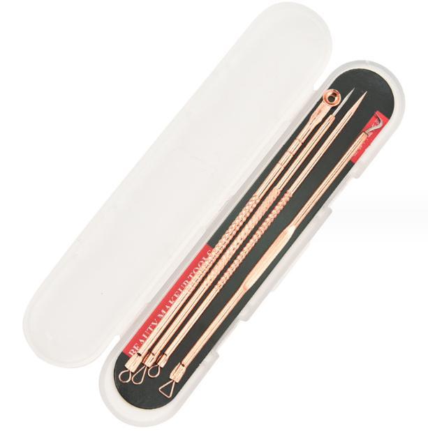 Metal Face Nose Blackhead Extractor Comedone Removal Sets - PN741 ...