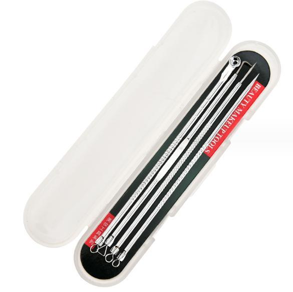 Metal Face Nose Blackhead Extractor Comedone Removal Sets - PN741 ...