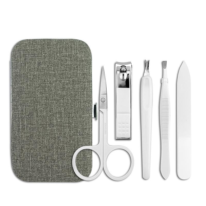 Manicure Set 5-1 Nail Clipper Kit Nail Trimming Set Nail Grooming Kit ...