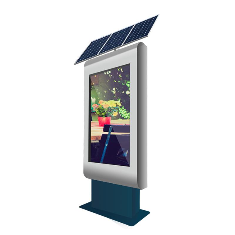 Customized Solar Panel Energy Outdoor Digital Signage Advertising ...