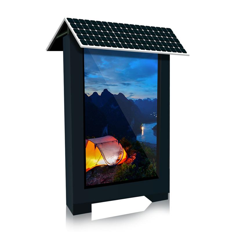 Customized Solar Panel Energy Outdoor Digital Signage Advertising ...