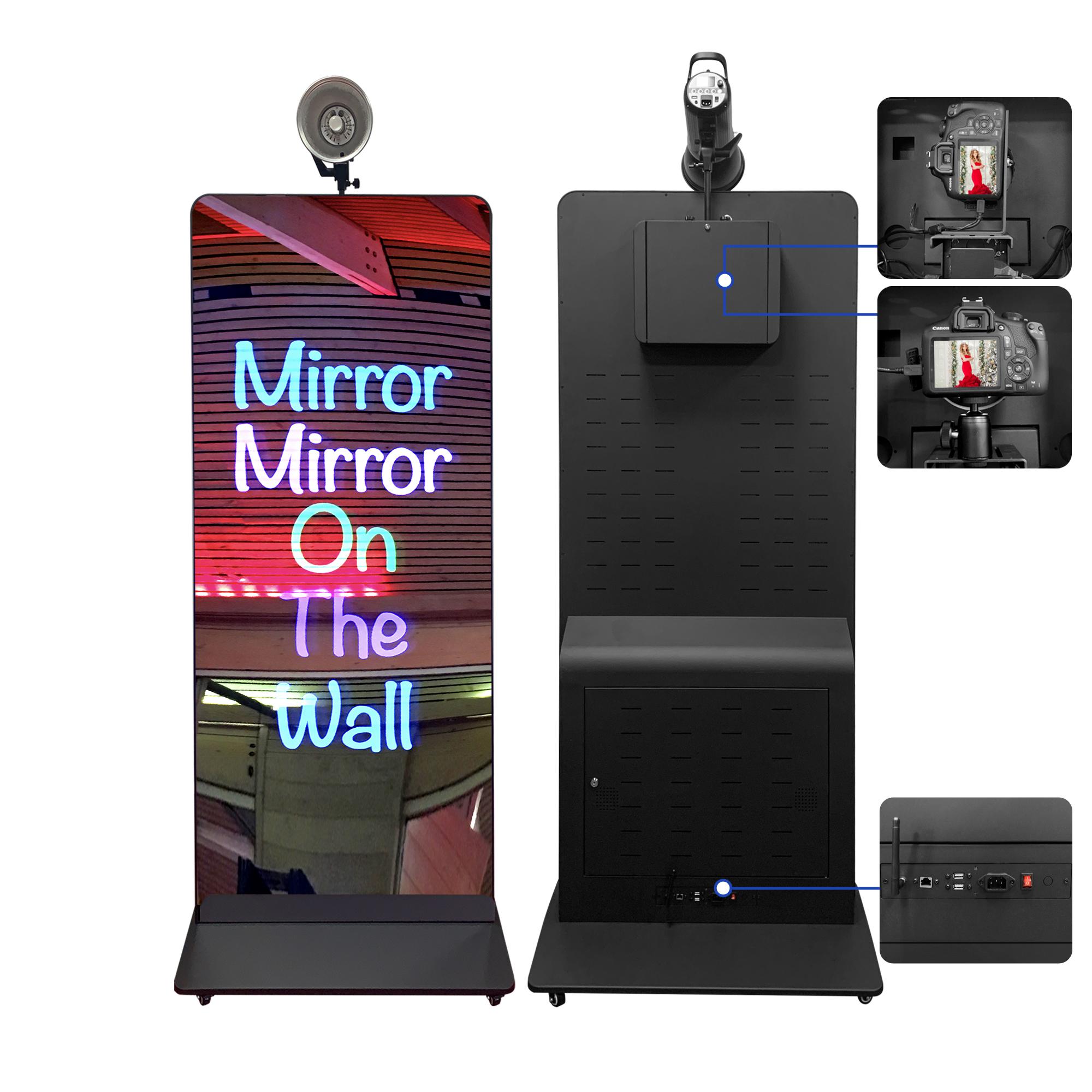 76inch Big Touch Screen Mirror Photo Booth - WVK-76-49 - WiViTouch ...