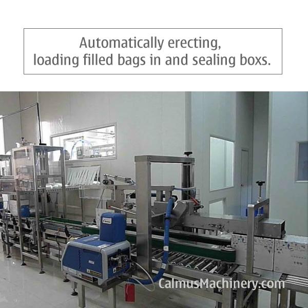 Fully-automatic 3-25L Bag in Box Filling Machine BIB Packaging Line ...