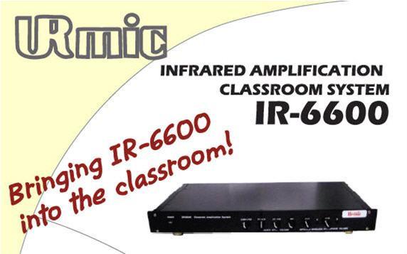 Infrared Amplification Classroom System - IR-6600 - URmic (Hong Kong ...
