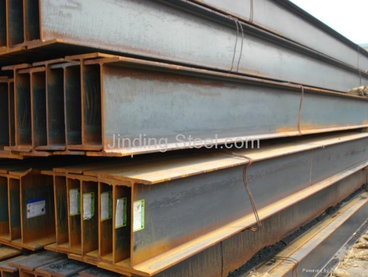 JIS Standard Ms Steel H-Beam - 100*100-900*300 - Jinding (Hong Kong ...