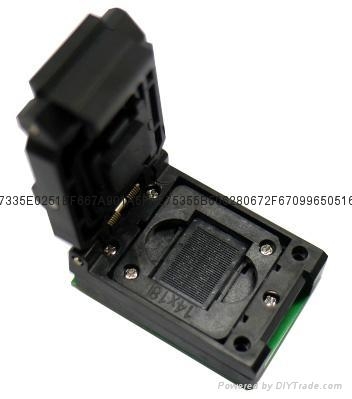 BGA132 socket - KZT (中国 广东省 生产商) - 集成电路 - 电子元器件 产品 「自助贸易」