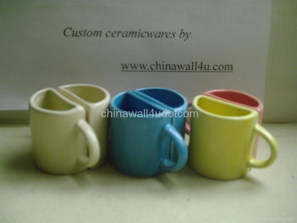solid color coffee mug with your logo - 8 oz in rich va - CT ceramics ...