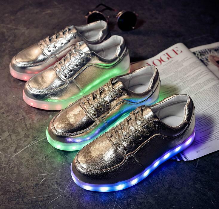 led light shoes led strip glowing shoes night bright shoes - led shoes ...