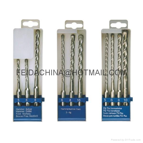 drill bits of sds in plastic box - China - Manufacturer - DRILL BITS