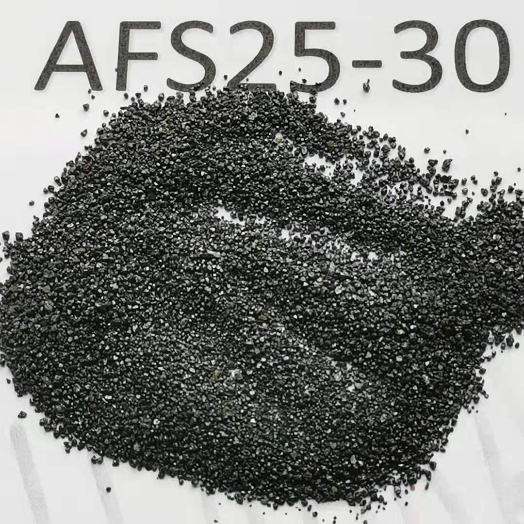 Cr2O3 46% Chrome ore sand - 20-70# 40-70# - Haixu Abrasives (China ...