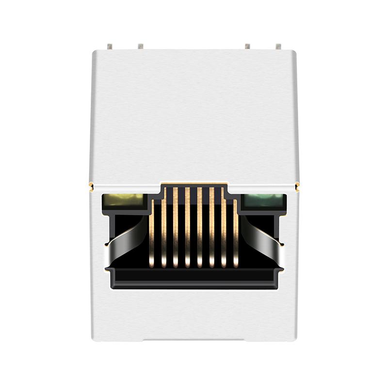 HY951180A Vertical RJ45 Connector with 10/100 Base-T Integrated ...