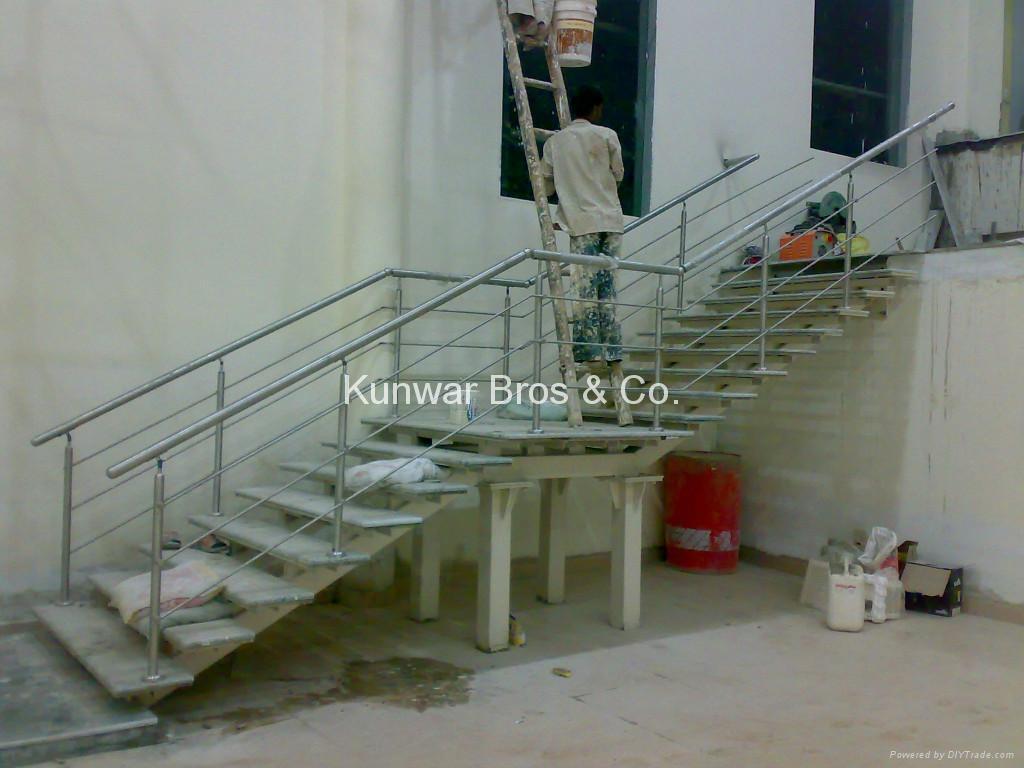 SS Modular Staircase (India Manufacturer) - Toilet & Accessories ...