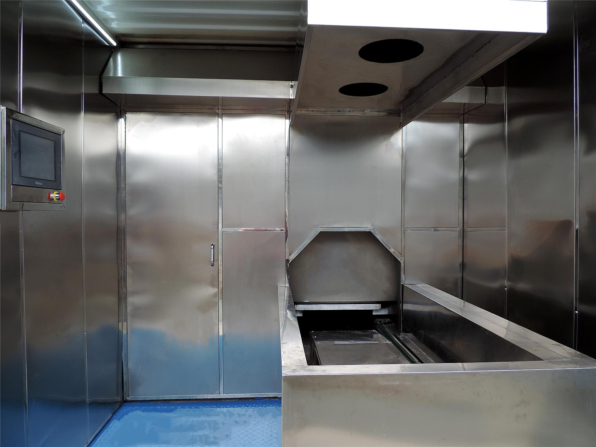 Movable Cremation Machine human crematory container designed for Russia ...