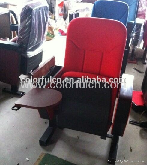 VIP Movable Theater Chair cinema chair in auditorium YA-12 - colorful ...