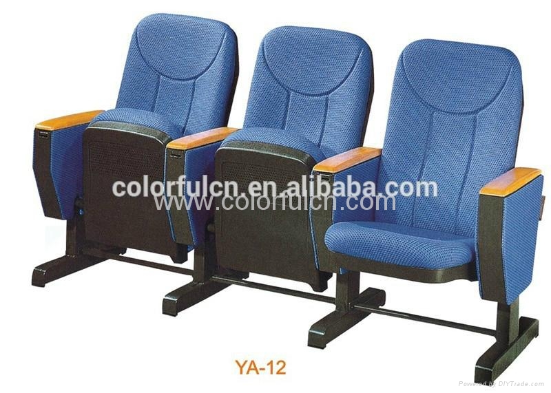 VIP Movable Theater Chair cinema chair in auditorium YA-12 - colorful ...