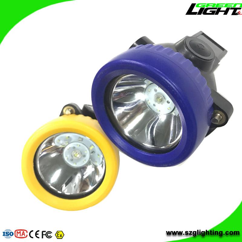 Waterproof 5000 Lux Rechargeable Cordless Cap Lamp 15hrs Portable ABS ...