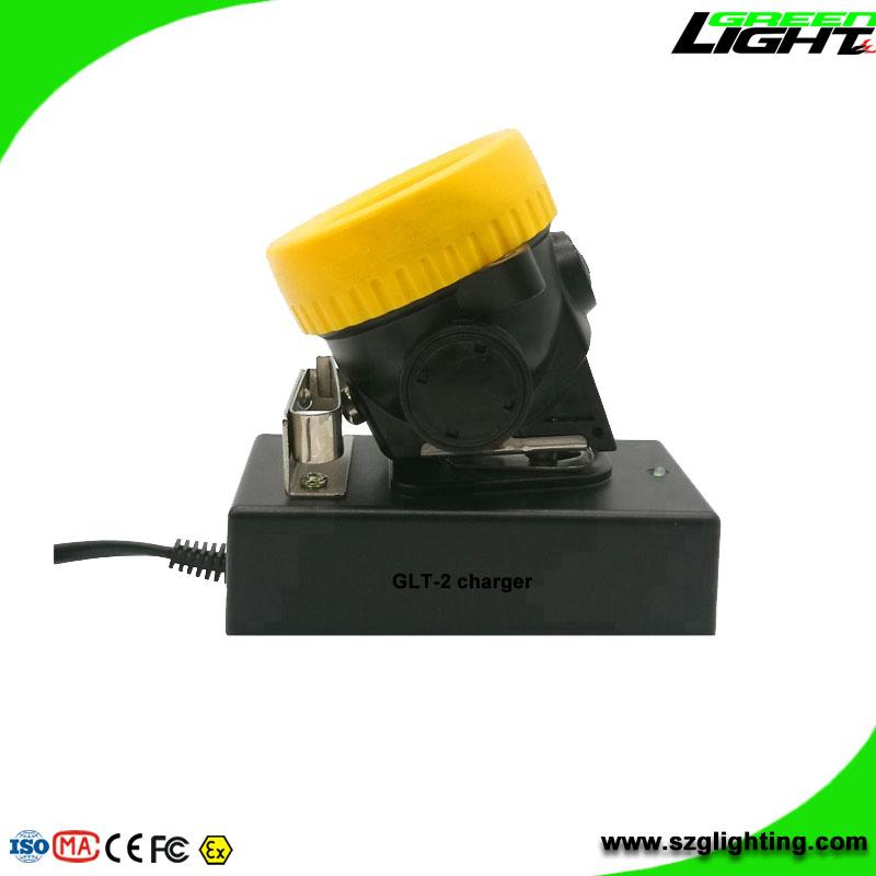Waterproof 5000 Lux Rechargeable Cordless Cap Lamp 15hrs Portable ABS ...